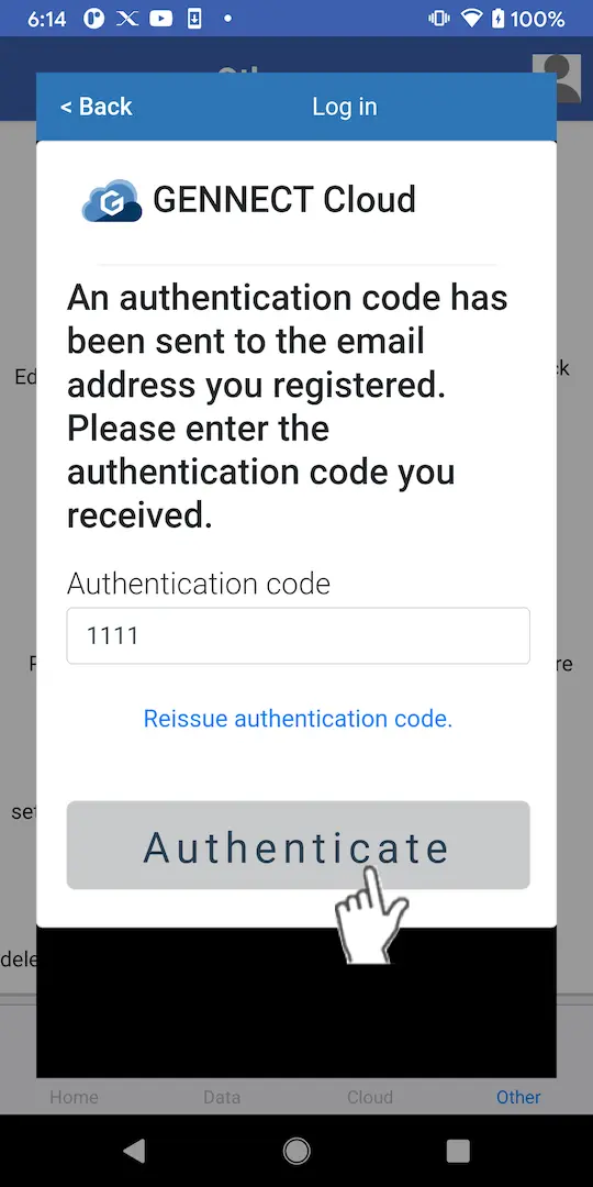 登录 | GENNECT Cross